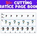 30+ Cutting Pratice Page Books, Beginning Scissors Practice, Fine Motor ...