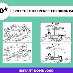 Spot the Difference Activities | Spot the Difference Printable Pages ...