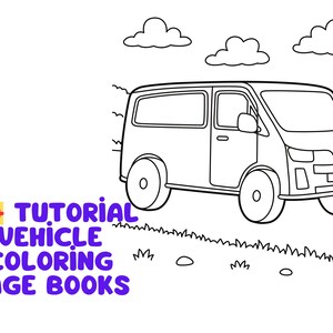 30+ Tutorial Vehicle Coloring Page Books for Kids, 30+ Vehicle ...