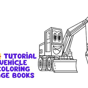 30+ Tutorial Vehicle Coloring Page Books for Kids, 30+ Vehicle ...