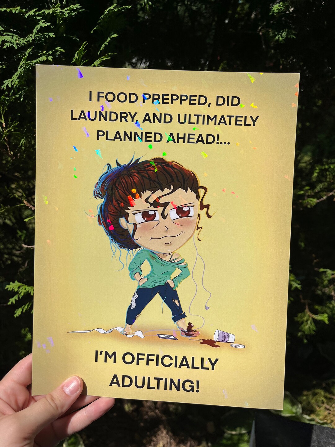 Officially Adulting Poster! - Etsy