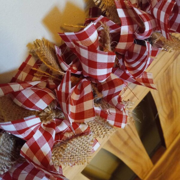 Gingham and Burlap - Etsy