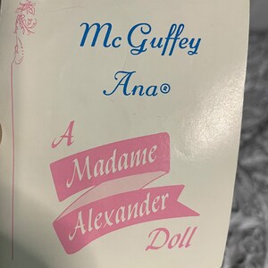 Madame Alexander Mcguffey Ana - Etsy