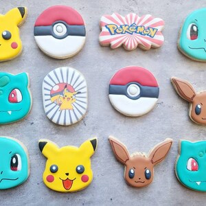 Character Birthday Sugar Cookies - Custom Sugar Cookies - Etsy