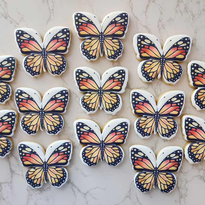 Sugar Butterflies - Etsy