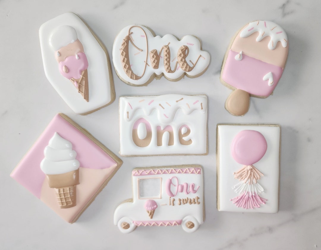 Sweet One Birthday Sugar Cookies - Custom Sugar Cookies - Etsy