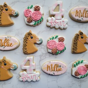 Rodeo/cowboy Theme - Birthday Sugar Cookies - Custom Sugar Cookies - Etsy