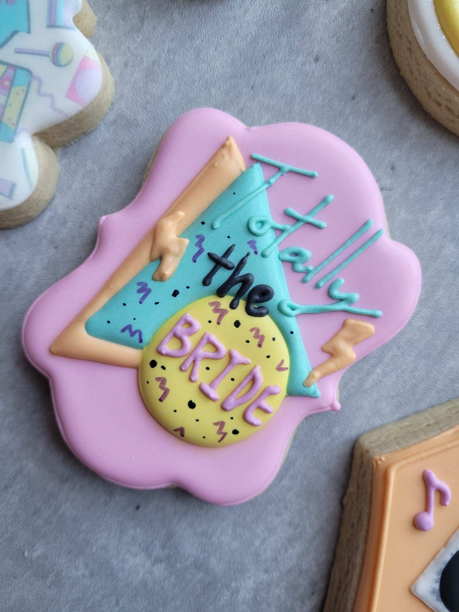 90's Theme - Bachelorette Sugar Cookies - Custom Sugar Cookies - Etsy