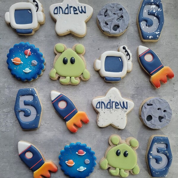 Space Cookies - Etsy