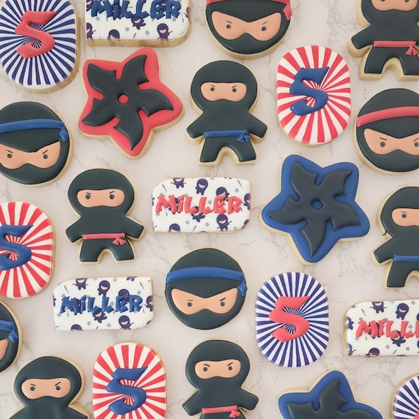 Ninja Turtle Cookies - Etsy