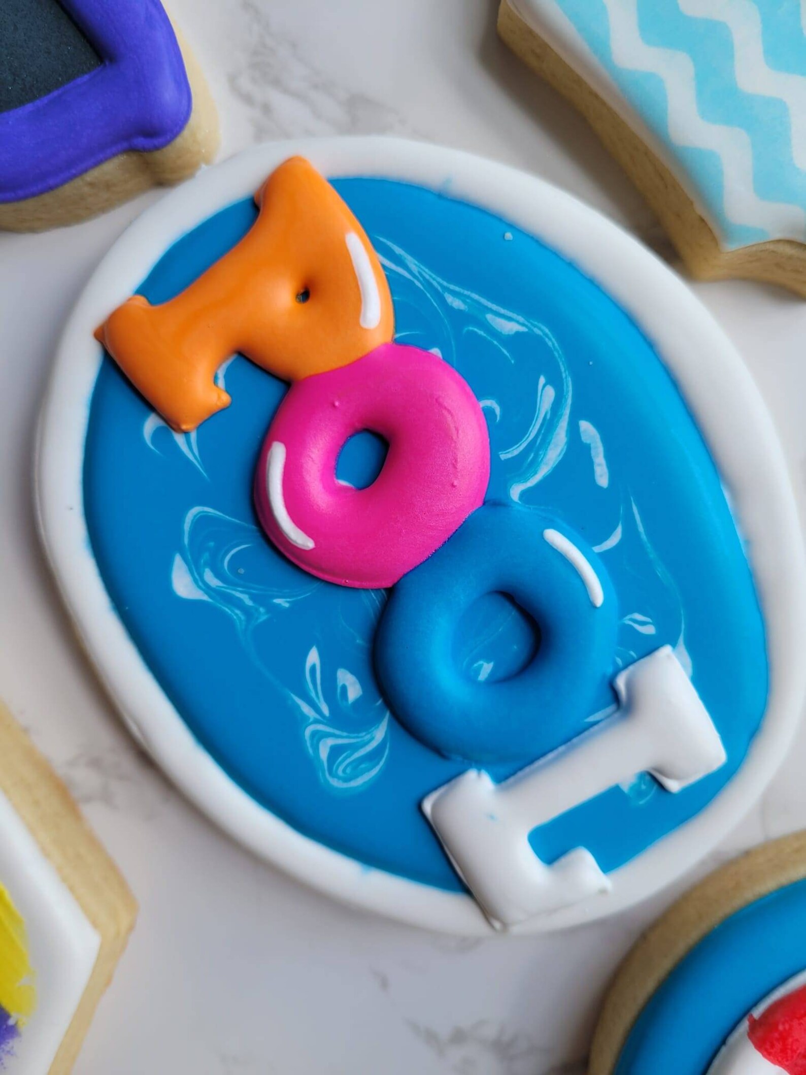 Pool Party Theme - Birthday Sugar Cookies - Custom Sugar Cookies - Etsy