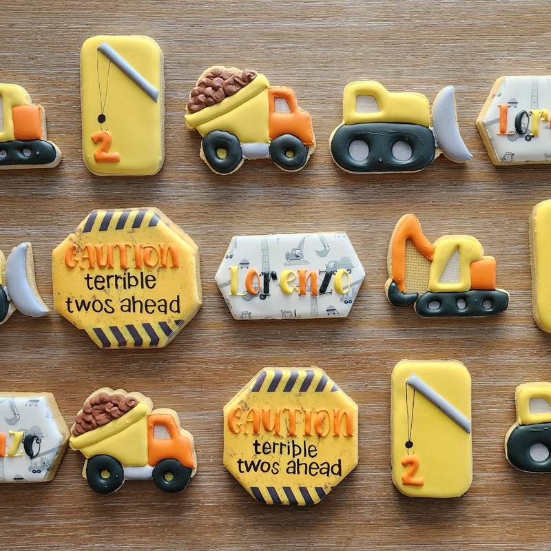 Construction Cookies - Etsy