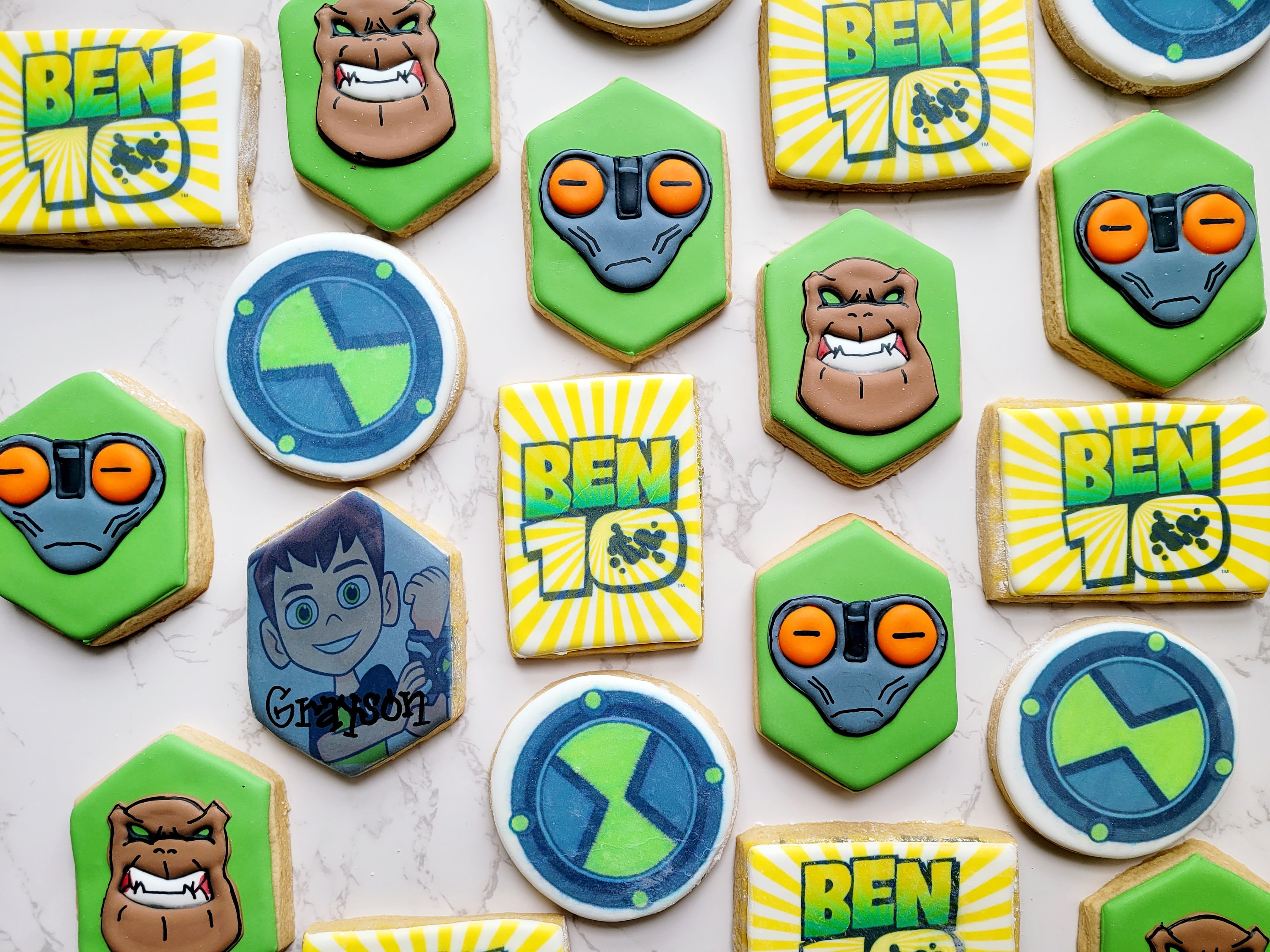 Character Birthday Sugar Cookies Custom Sugar Cookies - Etsy