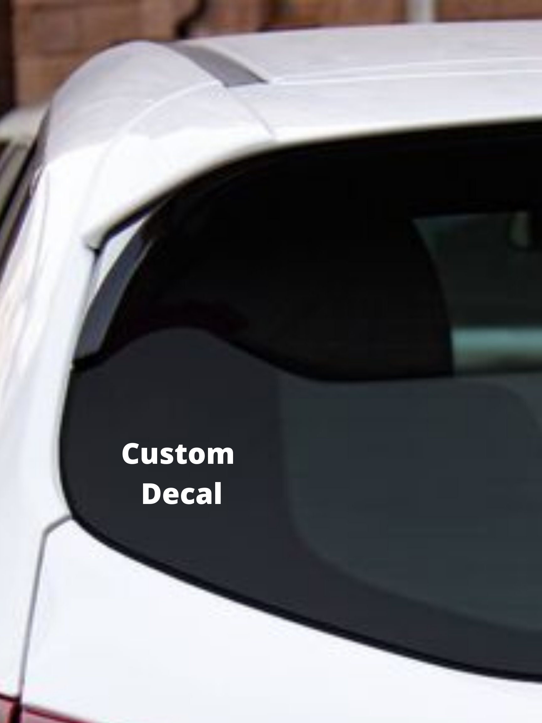 CUSTOM MOM Car Decal Mom Decal Funny Parent Car Decal - Etsy