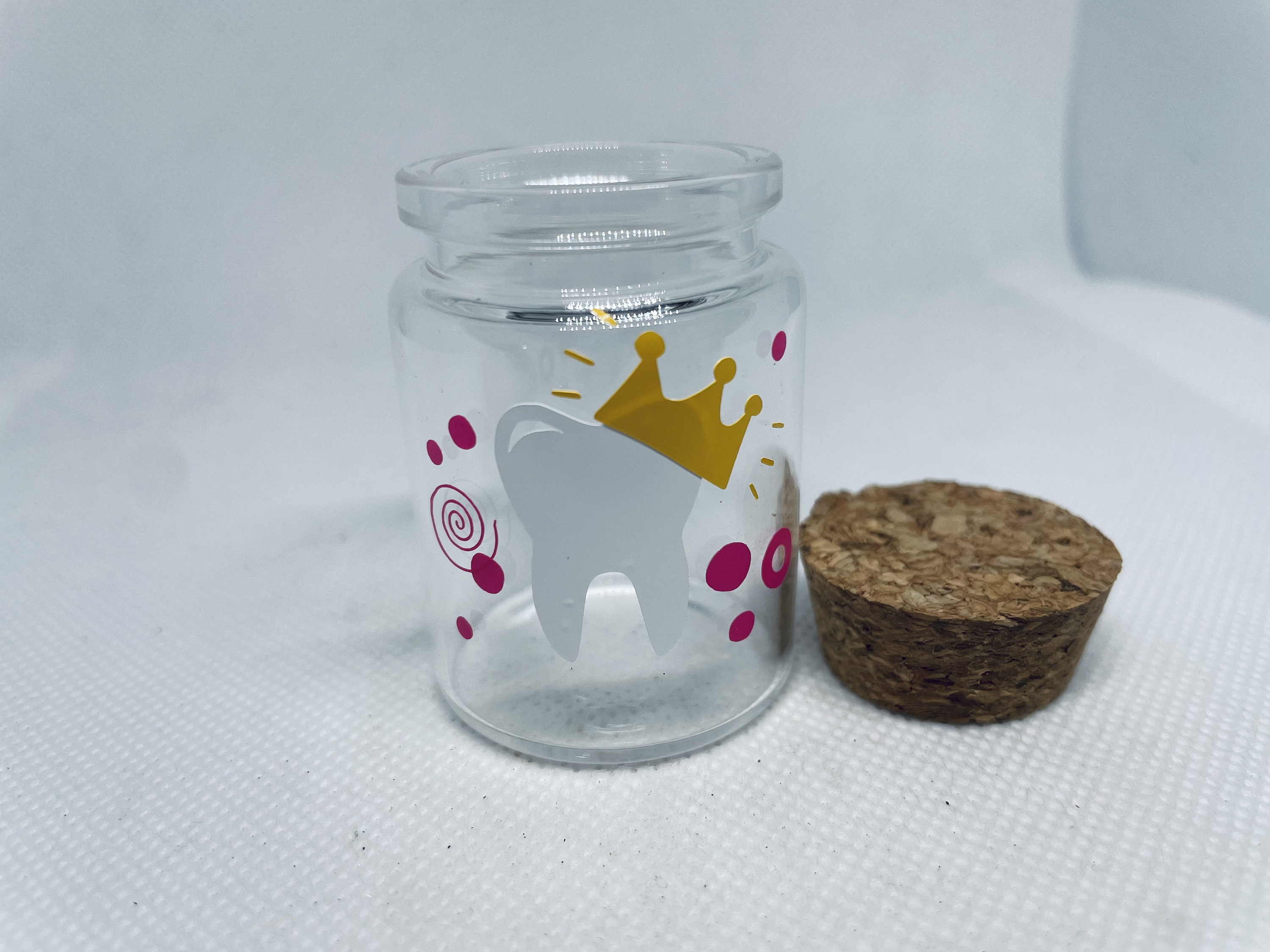 TOOTH FAIRY CUSTOM Jar With Cork Lid Tooth Fairy Magic - Etsy