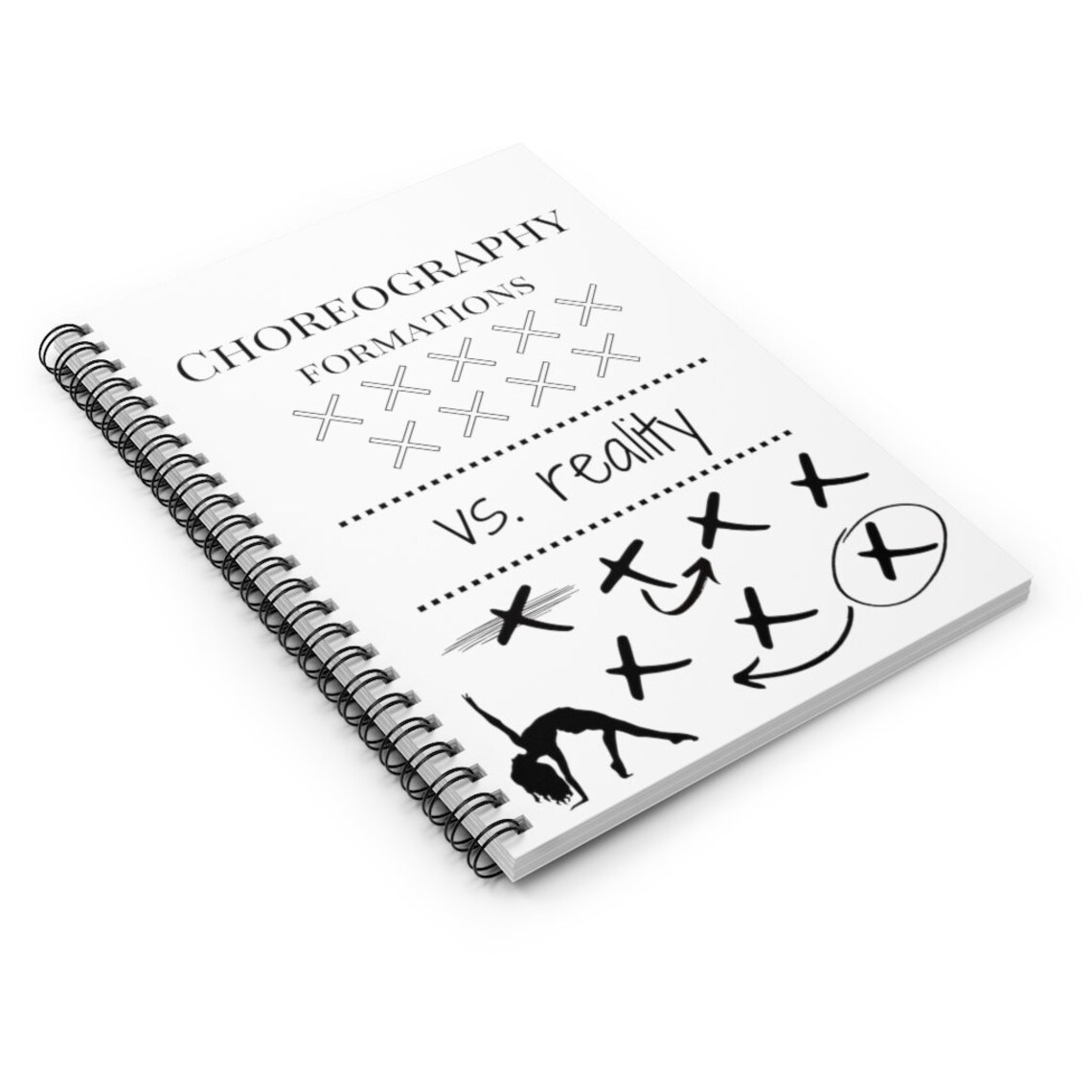CHOREOGRAPHY FORMATIONS Vs REALITY Notebook Dance Teacher - Etsy