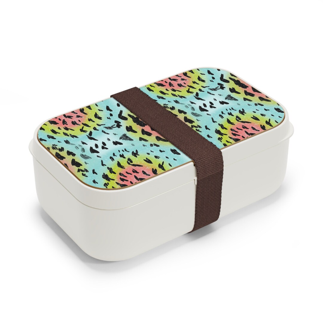Rainbow Trout Skin Bento Lunch Box - Etsy