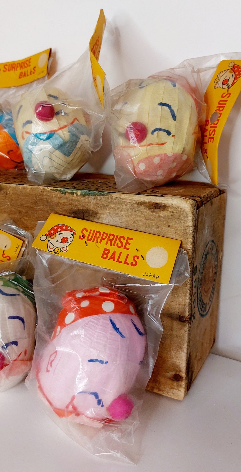 1950s Surprise Balls Made in Japan Toys Novelty Party Favor - Etsy