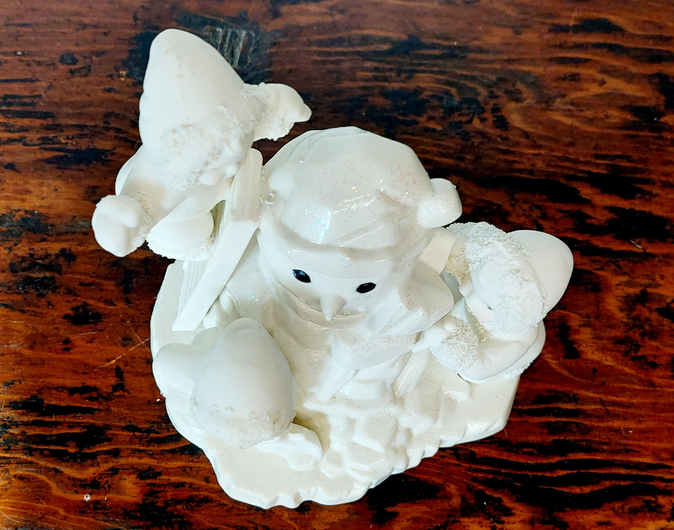 Vintage SNOWBABIES Building A Snowman - Etsy