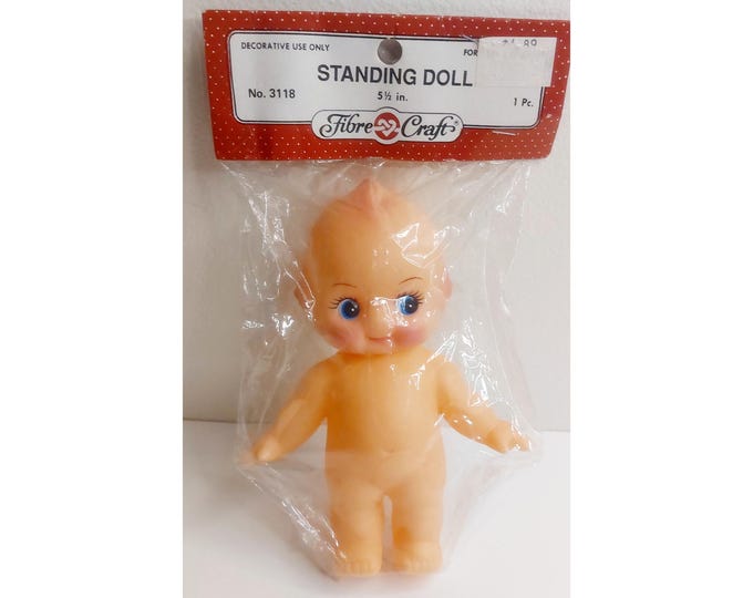 Vintage Fibre Craft Cupid Kewpie Doll 5 1/2" Tall #3118 New Old Stock ...