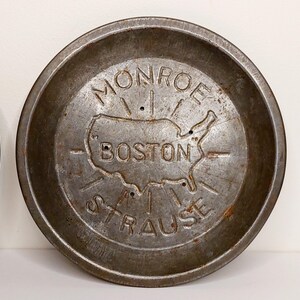 Vintage 1940s Monroe Strause BOSTON OR Embossed Sunkist Pies Pie Plate ...