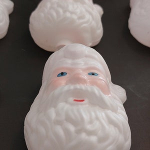 Vintage Santa Claus Head Blow Molds, 1980s Set of 9 - Etsy