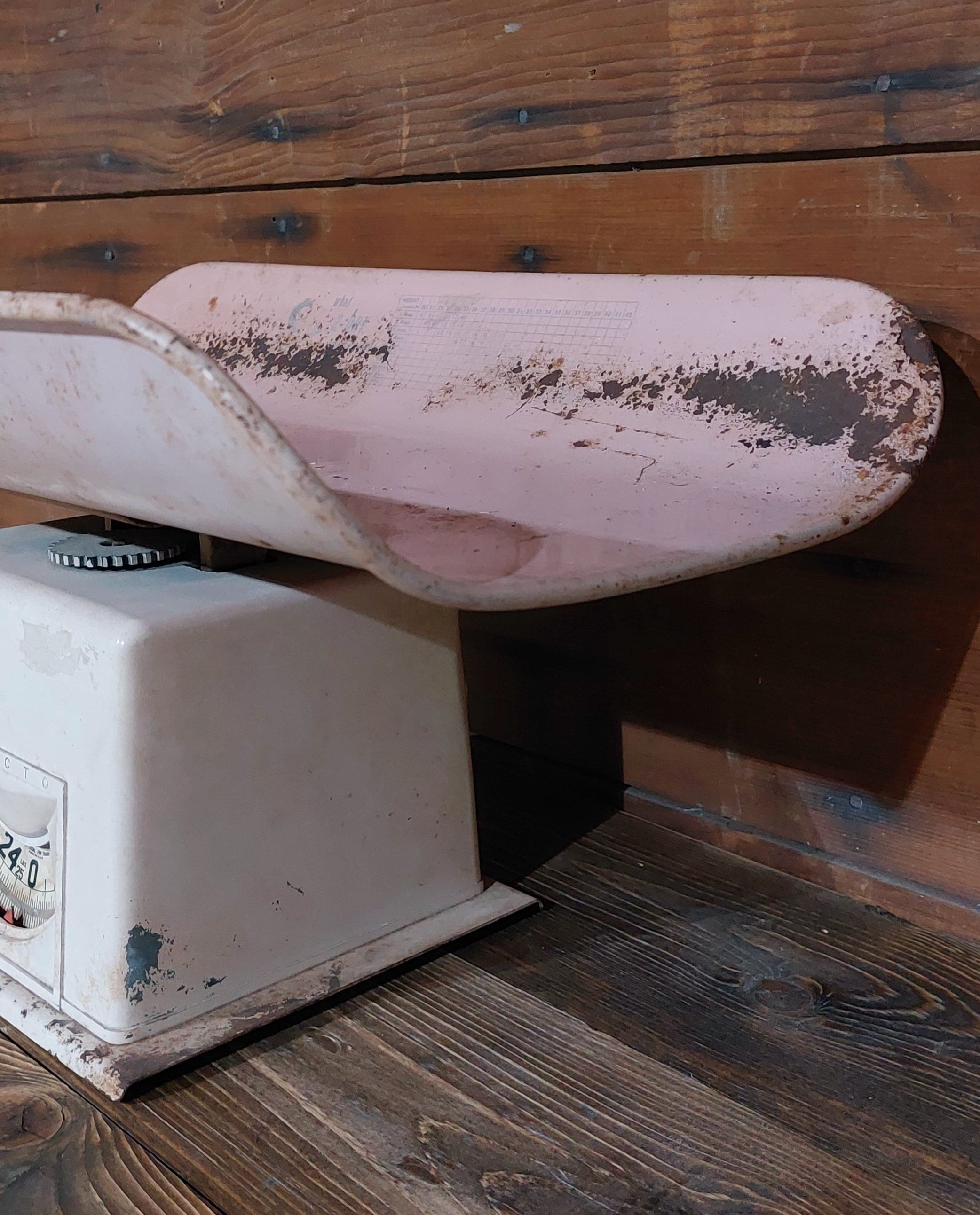 Vintage Detecto Baby Scale 1940's Peach Pink Scale - Etsy