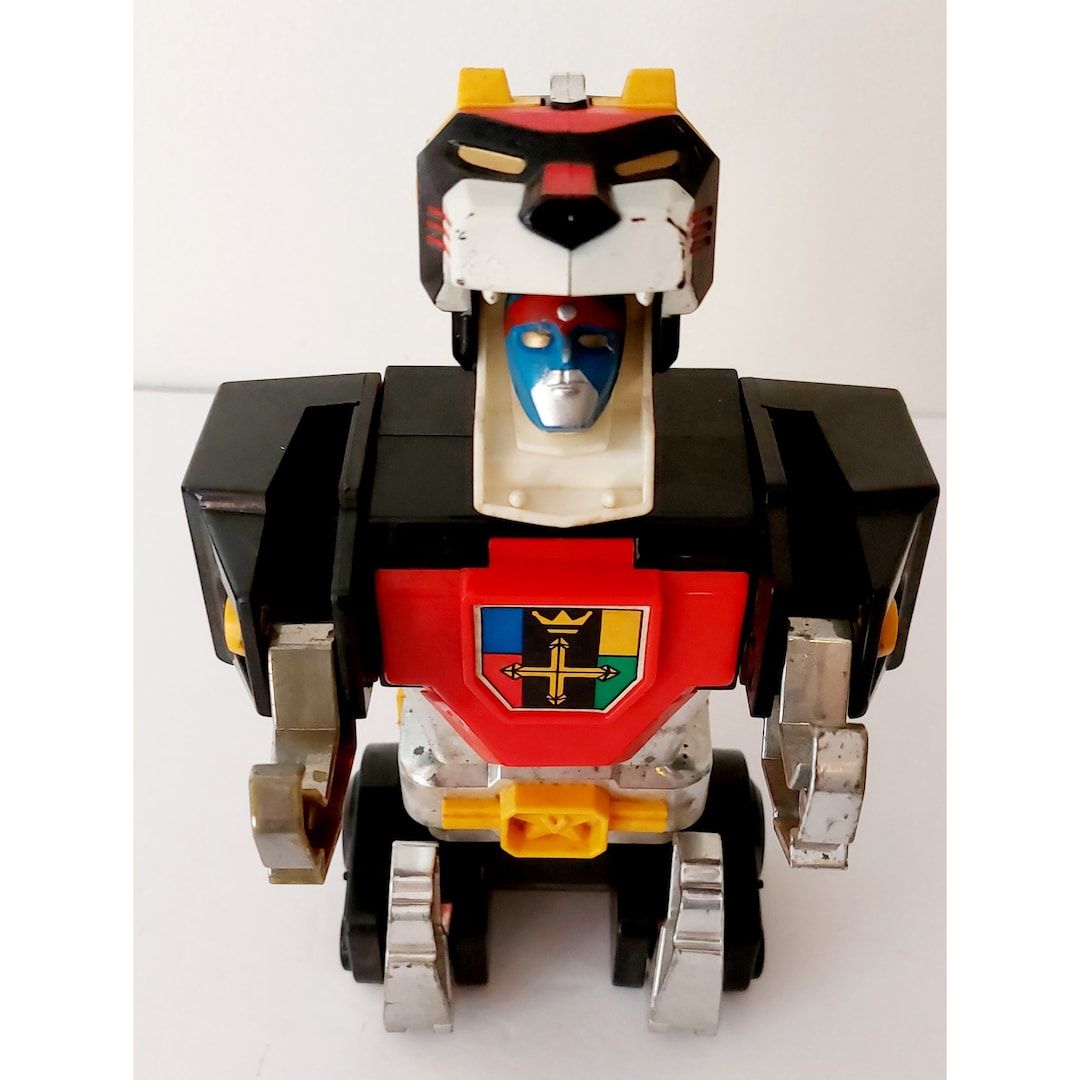 Vintage Classic 1984 Voltron Black Lion Combiner Figure - Etsy