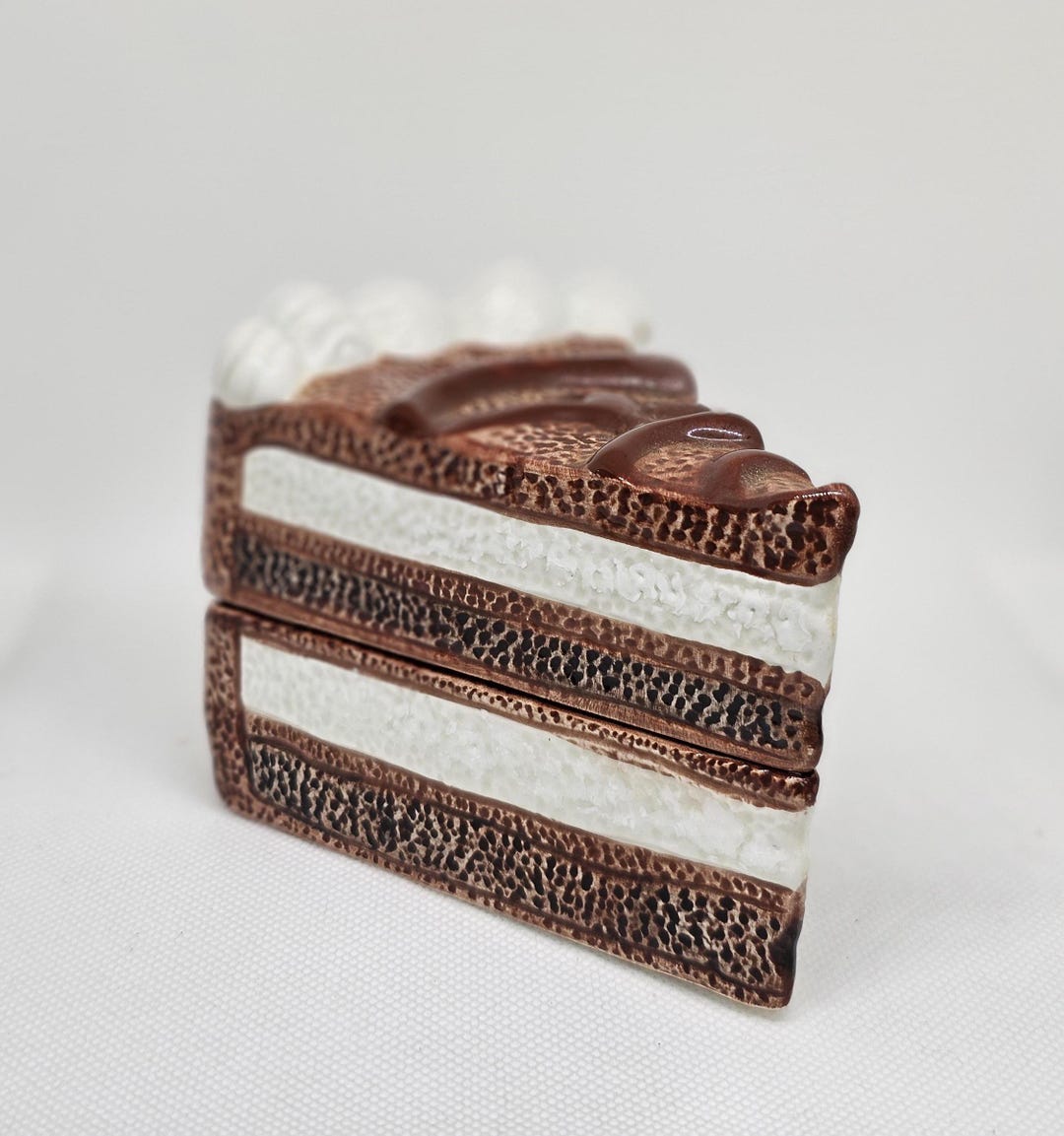 Stackable Layer Cake Slice Salt and Pepper Shakers Hand Painted Sakura ...