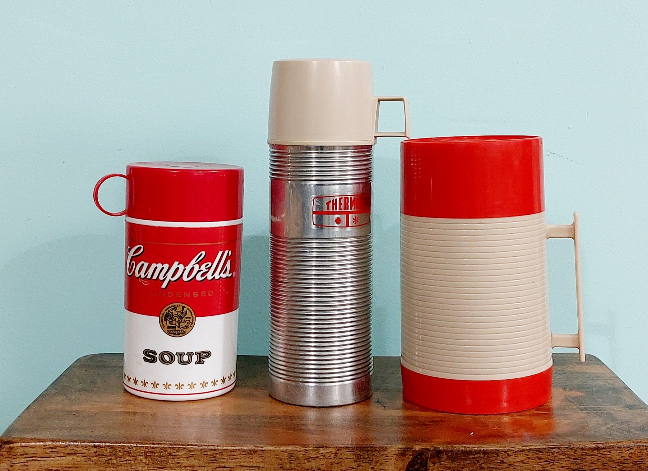 Vintage Thermos Lot King Seeley Thermos Aladdin Thermos - Etsy