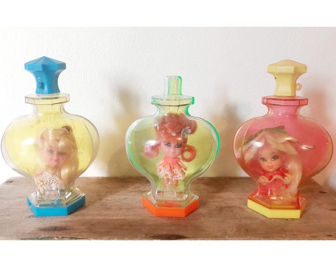 Vintage Sweet Pea Kologne Liddle Kiddle 1967 Mattel Vintage Dolls ...