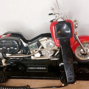 Collectible Harley-davidson Motorcycle Telephone Vintage 1994 Telemania ...