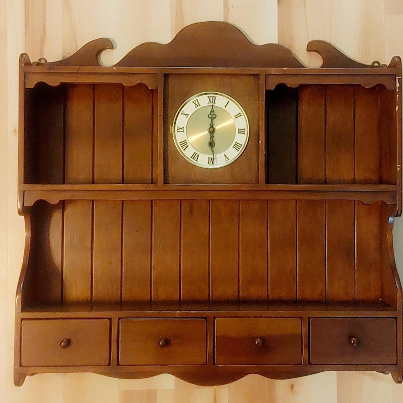 Clock for Shelf - Etsy