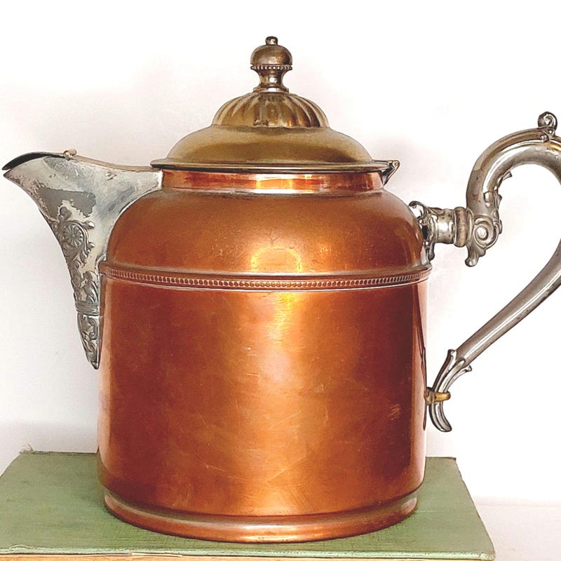 Copper Tea Pot - Etsy