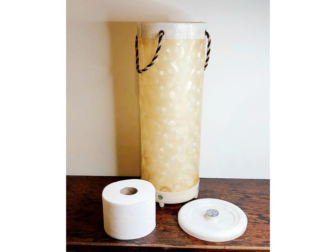 Tuppercraft by Tupperware 1958 Tupperware Bathroom Toilet Paper Holder ...