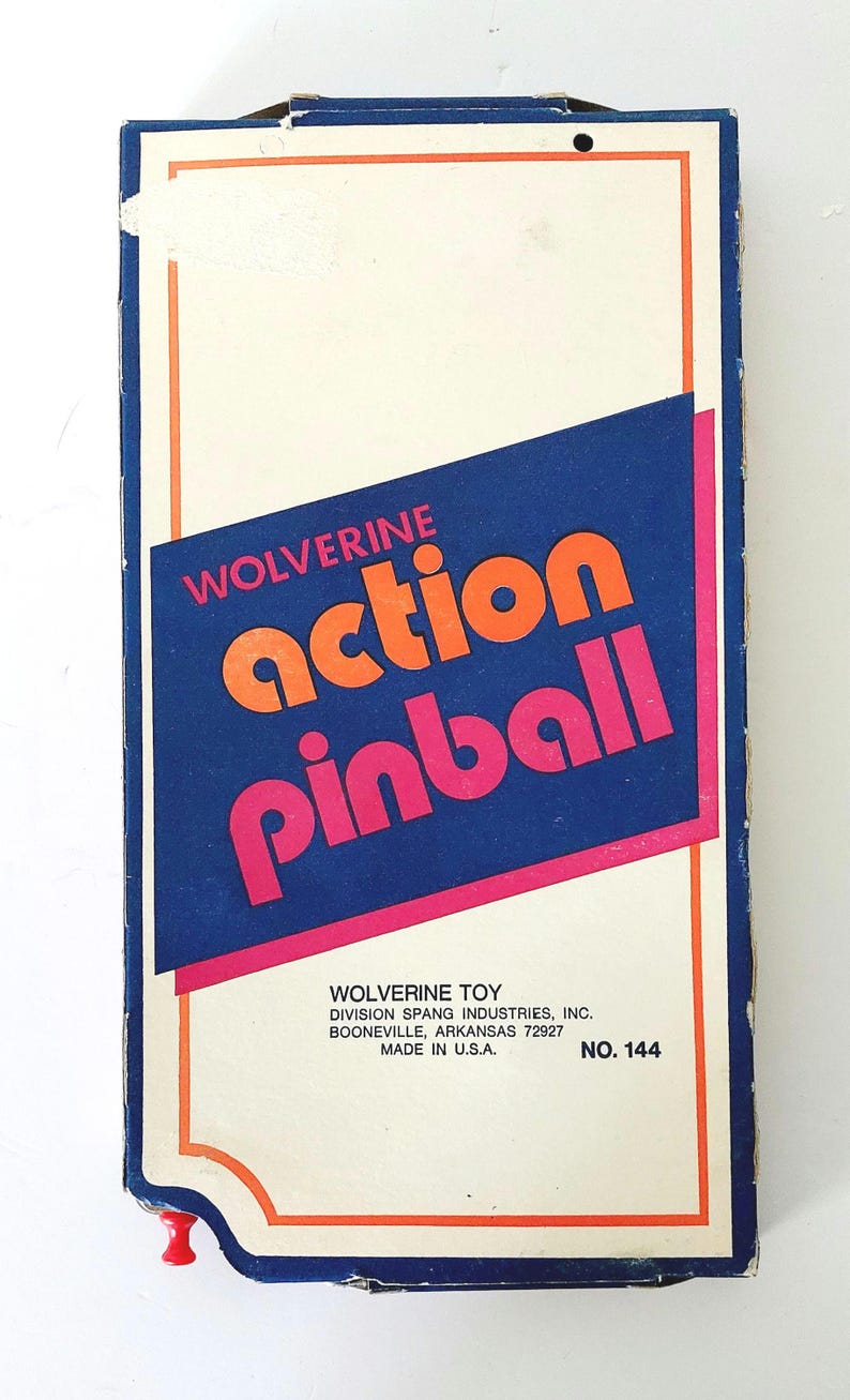 Vintage 1960s 'jocko the Clown' Tabletop Pinball Game Wolverine in ...