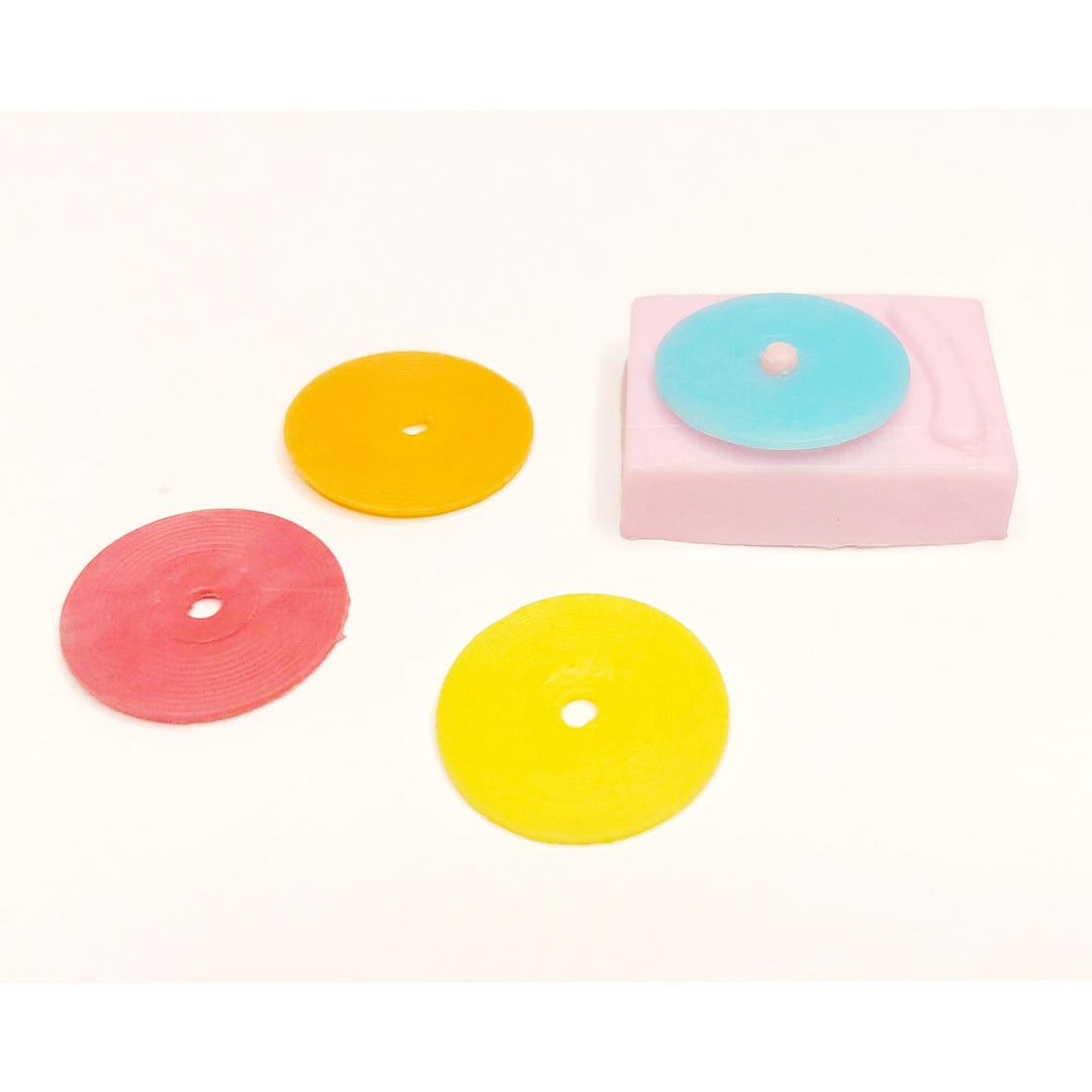 Vintage 1980s 1990s Barbie Record Player Pink Plastic With 4 Records - Etsy