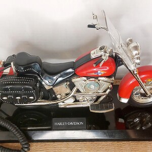 Collectible Harley-davidson Motorcycle Telephone Vintage 1994 Telemania ...