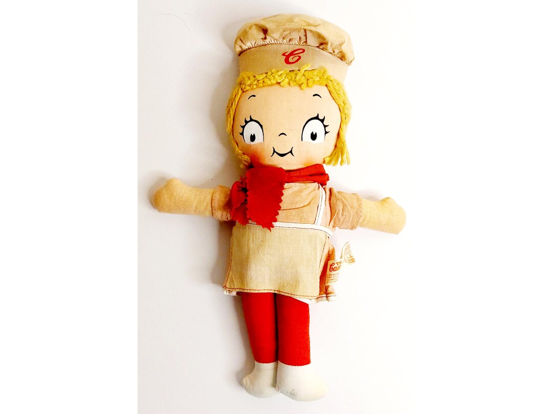Vintage 1960s Campbell Soup Knickerbocker Girl Ragdoll Advertising ...