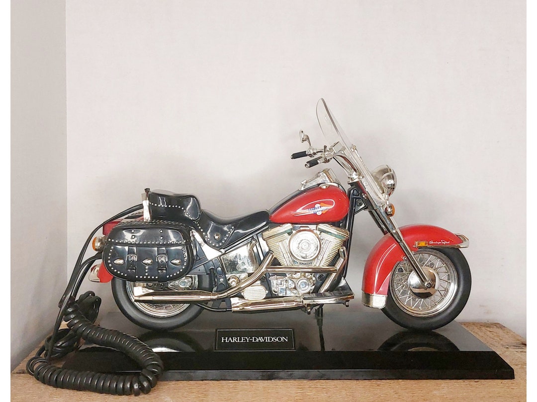 Collectible Harley-davidson Motorcycle Telephone Vintage 1994 Telemania ...