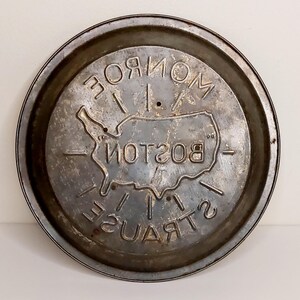 Vintage 1940s Monroe Strause BOSTON OR Embossed Sunkist Pies Pie Plate ...