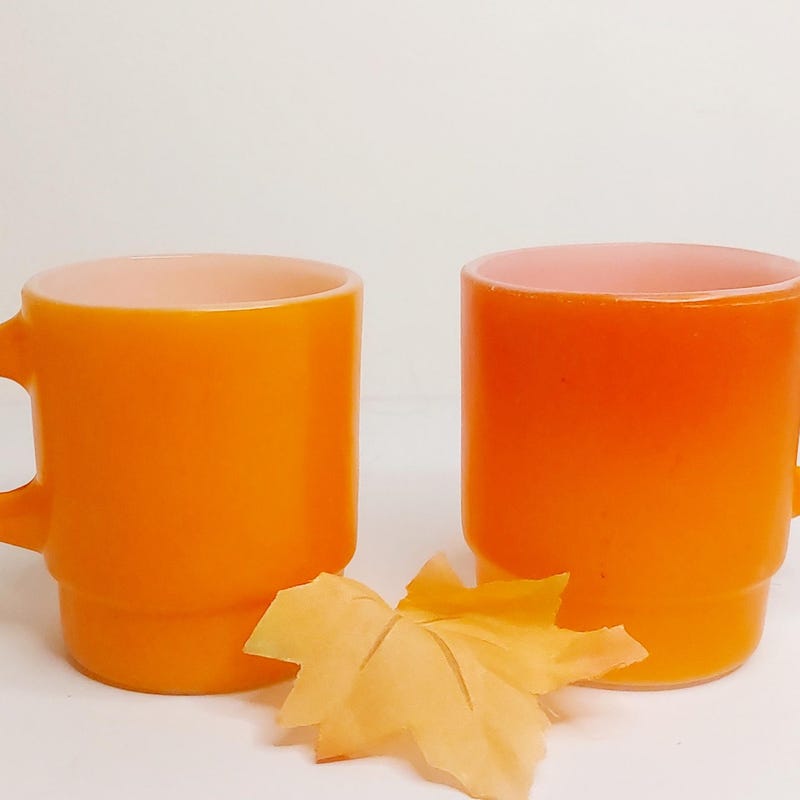 Orange Fire King - Etsy