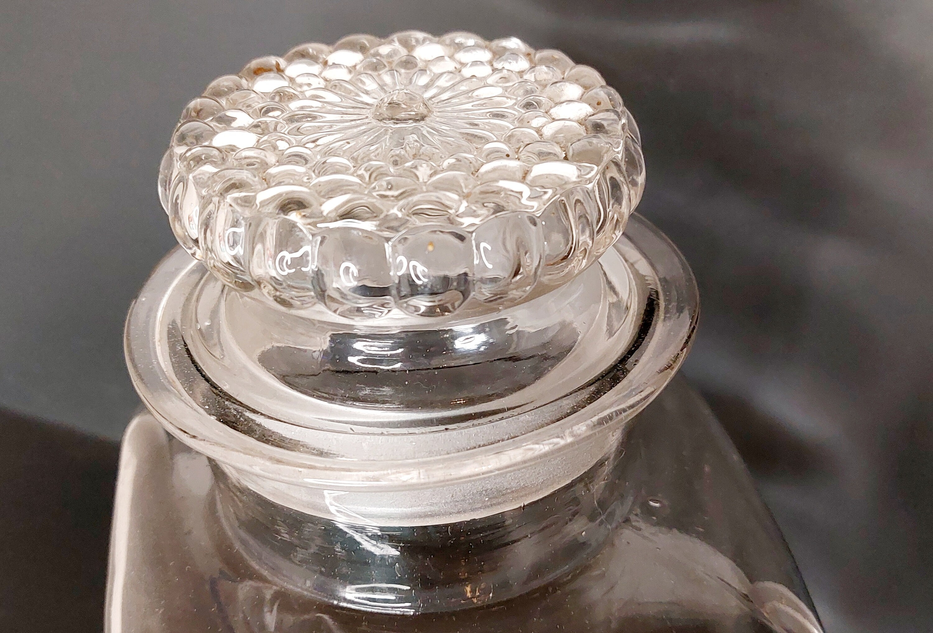 Antique Drug Store Apothecary Candy Jar Clear Glass With - Etsy