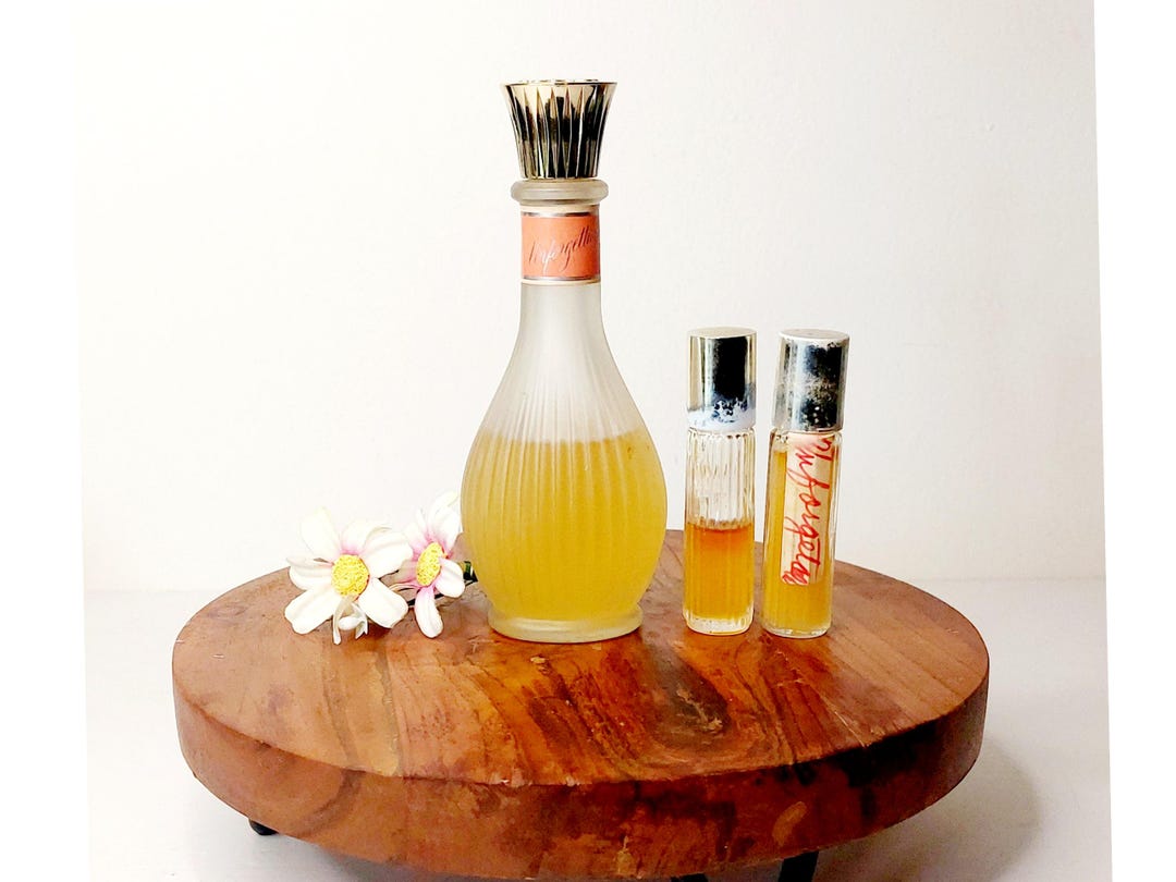 Vintage 1960's Avon Unforgettable Cologne Silk 3 Oz Bottle and 2 ...