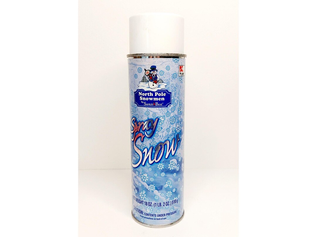 Vintage 1990's SANTA'S BEST Spray Snow Christmas 18 Fl Oz Full Can - Etsy