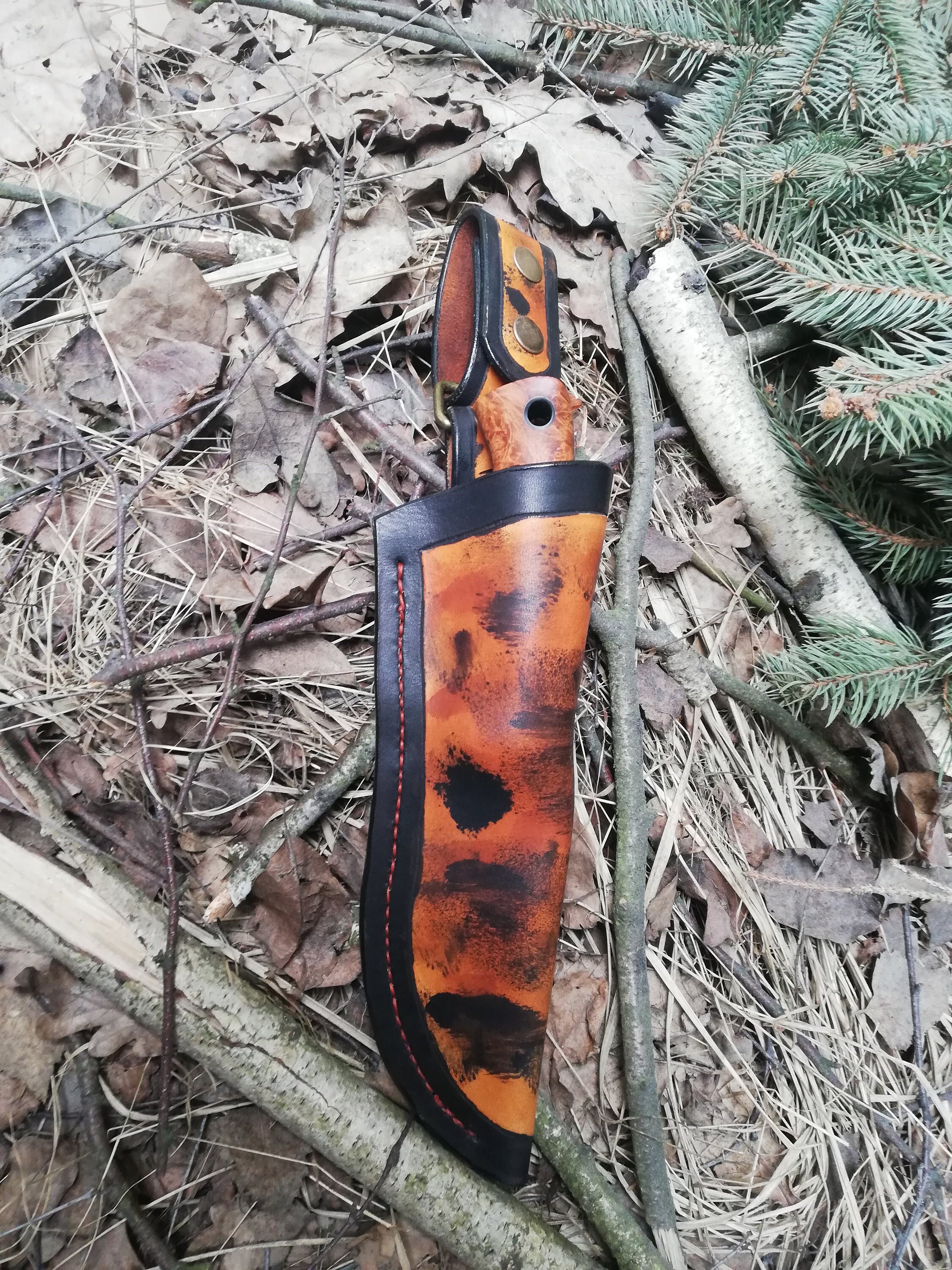 Bushcraft Camp Knife - Etsy