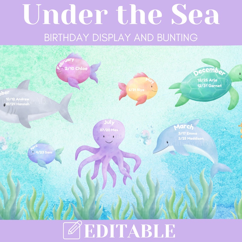 Under the Sea Theme - Etsy
