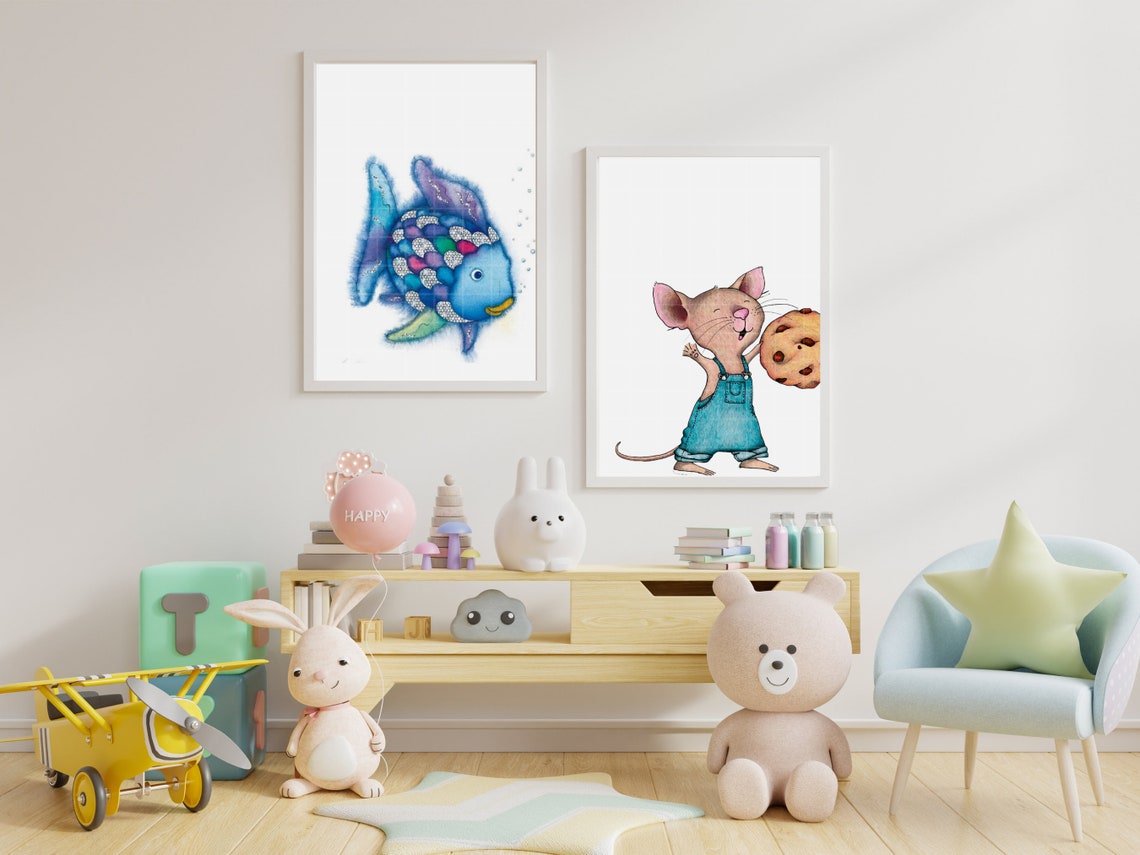 Children's Book Character Gallery Wall Poster Bundle - Etsy