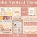 Boho Neutral Theme: Editable Meet the Teacher Printable Flyer, Back to ...