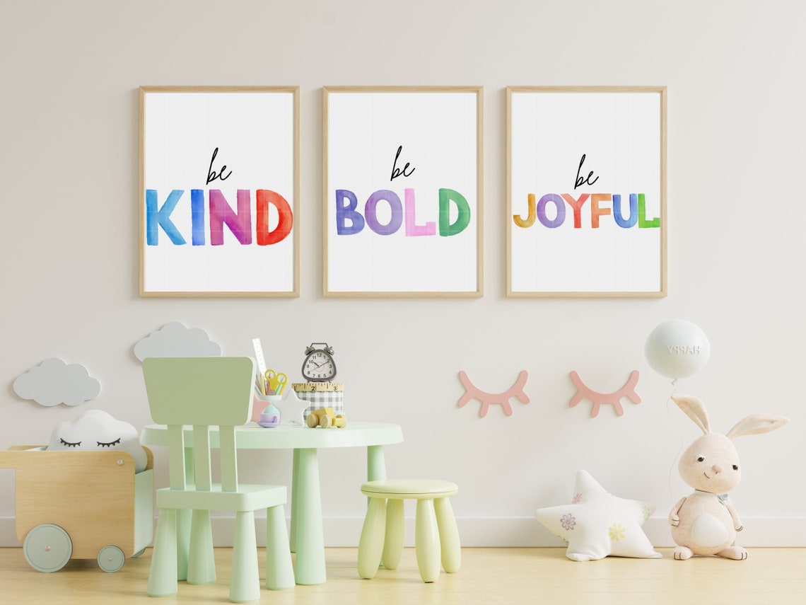 Positive Affirmation Poster Bundle, Growth Mindset, Printable Decor ...